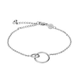Armband AMELIA PARKER "AB011S", silber, Armb&auml;nder, Damen, 21cm, Edelstahl, Armband