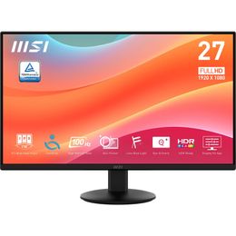 GAMEMAX Gaming-PC-Komplettsystem "MegaDeal AERIS GB 2822 AMD Ryzen 5 5500 16GB 480GB SSD RTX 5060", Energieeffizienz: D (A-G), schwarz, Microsoft Windows 11 Home (64 Bit), 16 GB RAM 480 GB SSD, Computer_Komplettsysteme, Windows 11 + MSI PRO MP272L LCD-Monitor, 68,6cm (27")