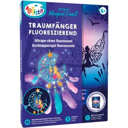 Kreativset ARTISTA "Traumf&auml;nger fluoreszierend", bunt, Kreativsets, Kinder, Karton, Kunststoff, Metall