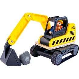 Spielzeug-Bagger HAPE "Bagger", bunt, Spielzeugfahrzeuge, KinderB:28cm H:18,5cm T:14,5cm, B:28cm H:18,5cm T:14,5cm