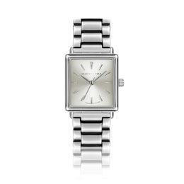 Quarzuhr ISABELLA FORD "FD7-B058S", silber, Armbanduhren, Damen, Quarzuhr