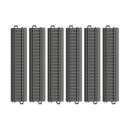 M&auml;rklin Gleise-Set M&Auml;RKLIN "M&auml;rklin my world - Kunststoffgleis gerade 180 mm - 23180", schwarz, Eisenbahn-Schienensets, Kinder, Kunststoff, Metall, Made in Europe