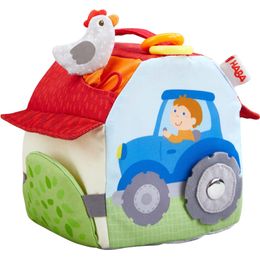 Motorikw&uuml;rfel Haba "Spielw&uuml;rfel, Bauernhof", bunt, Motorikspielzeug, BabyB:13cm H:11cm T:13cm, Baumwolle, Polyester, aus Stoff, B:13cm H:11cm T:13cm