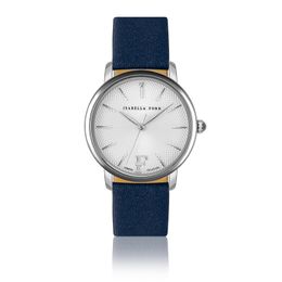 Quarzuhr ISABELLA FORD "FA1-S128S", dunkelblau, Armbanduhren, Damen, Quarzuhr