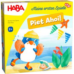 Spiel Haba "Meine ersten Spiele - Piet ahoi", bunt, Spiele, Kinder, Holz, Papier, Pappe
