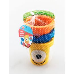 Badespielzeug Gowi "Badeeimer-Set 16cm", bunt, Wasserspielzeuge, KinderH:12cm, Kunststoff, Badespielzeug, H:12cm