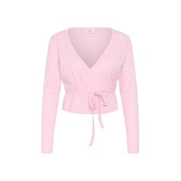Strickjacke Saint Tropez "Strickjacke GruSZ", Damen, Gr. L, tender touch melange, Obermaterial: 95% Baumwolle CO(Bio). 5% Polyester PES., Strickjacken Strickjacke