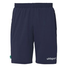 Shorts Uhlsport "Shorts Essential Tech Kids", M&auml;dchen, Gr. 116, N-Gr, marine, Obermaterial: 93% Polyester Pol. recyc.. 7% Elasthan EL., Hosen Shorts