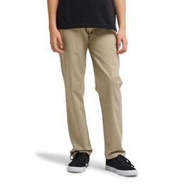 Chinos Element "Regular Comfort", M&auml;dchen, Gr. 12(148-156cm), aluminum, Obermaterial: 50% Baumwolle, 48% Baumwolle, 2% Elasthan., Hosen