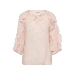 Langarmbluse Cream "Langarm-Bluse CRAmy", Damen, Gr. 36, peach blush, Obermaterial: 75% Viskose CV. 25% Lyocell CLY., Blusen
