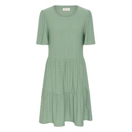 Jerseykleid Cream "Jerseykleid CRMianna", Damen, Gr. L, N-Gr, gr&uuml;n milieu, Obermaterial: 95% Polyester PES. 5% Elasthan EL., Kleider Jerseykleid