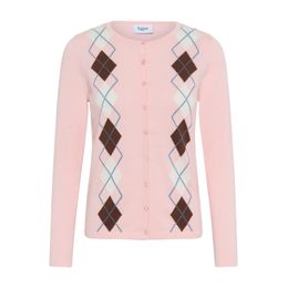 Strickjacke Saint Tropez "Strickjacke MindySZ", Damen, Gr. M, cherry blossom, Obermaterial: 100% Baumwolle CO., Strickjacken Strickjacke