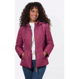 Doppeljacke Casual Looks, Damen, Gr. 36, rot (bordeaux), 100% Polyester, unifarben, Jacken