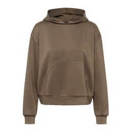 Sweatjacke Kaffe "Trackjacket-sweat KAannika", Damen, Gr. S, morel, Obermaterial: 48% Polyester PES. 47% Viskose CV. 5% Elasthan EL., Sweatjacken Sweatjacke