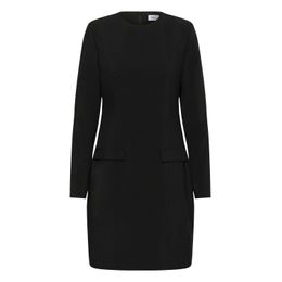 Midikleid Saint Tropez "Kleid MeaganSZ", Damen, Gr. L, N-Gr, schwarz, Obermaterial: 75% Polyester PES. 20% Viskose CV. 5% Elasthan EL., Kleider Midikleid