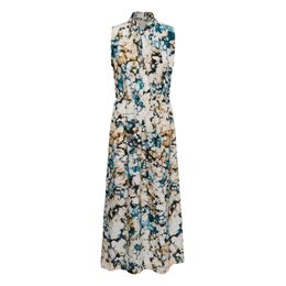Midikleid Soaked in Luxury "Kleid SLParis", Damen, Gr. M, N-Gr, bunt (multicolor splash), Obermaterial: 98% Polyester PES. 2% Elasthan EL., Kleider Midikleid