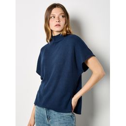Shirttop Apricot "Top", Damen, Gr. XS (34), navy, Strick, Obermaterial: 100% Viskose CV., uni, normal, Tops Shirttop, mit Fledermaus&auml;rmeln