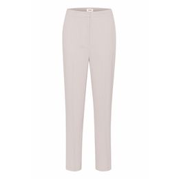 Marlene-Hose Soaked in Luxury "Pants Suiting SLShirley", Damen, Gr. L, N-Gr, grau (porpoise), Obermaterial: 50% Polyester Pol. recyc.. 50% Polyester PES., Hosen