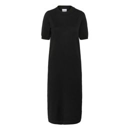 Midikleid Saint Tropez "Kleid MilaSZ", Damen, Gr. L, N-Gr, schwarz, Obermaterial: 80% Viskose LENZING ECOVERO CV LenzEcov. 20% Polyamid PA., Kleider Midikleid