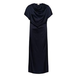 Midikleid Soaked in Luxury "Kleid SLEvilia", Damen, Gr. L, N-Gr, night sky, Obermaterial: 50% Viskose CV. 50% Viskose LENZING ECOVERO CV LenzEcov., Kleider Midikleid