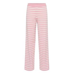 Stoffhose Saint Tropez "Casual Hose MilaSZ", Damen, Gr. L, N-Gr, pink (pink nectar, ice mel stripe), Obermaterial: 70% Viskose CV. 30% Polyester PES., Hosen Stoffhose