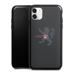 DeinDesign iPhone 11 Handy Silikon H&uuml;lle Case schwarz Handyh&uuml;lle Olympique Lyonnais Ol Olympique Lyon
