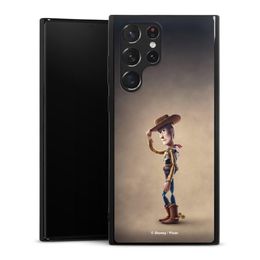 DeinDesign Galaxy S22 Ultra Handy Silikon H&uuml;lle Case schwarz Handyh&uuml;lle Disney Pixar Toy Story Woody