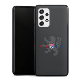 DeinDesign Galaxy A53 5G Handy Silikon H&uuml;lle Case schwarz Handyh&uuml;lle Olympique Lyonnais Ol Olympique Lyon