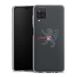 DeinDesign Galaxy A12 Handy Silikon H&uuml;lle Case transparent Handyh&uuml;lle Olympique Lyon Olympique Lyonnais Ol Silikon Case
