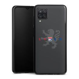 DeinDesign Galaxy A12 Handy Silikon H&uuml;lle Case schwarz Handyh&uuml;lle Olympique Lyon Olympique Lyonnais Ol