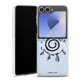 DeinDesign Galaxy Z Flip 6 Handy Hard Case Schutzh&uuml;lle transparent Smartphone Handy H&uuml;lle Siegel Naruto Shippuden Uzumaki Hard Case