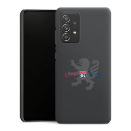DeinDesign Galaxy A52s 5G Handy Premium Case Smartphone Handyh&uuml;lle Schutzh&uuml;lle matt Olympique Lyonnais Ol Olympique Lyon Premium Case