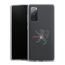 DeinDesign Galaxy S20 FE 5G Handy Silikon H&uuml;lle Case transparent Handyh&uuml;lle Olympique Lyonnais Ol Olympique Lyon Silikon Case