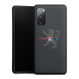 DeinDesign Galaxy S20 FE Handy Premium Silikon H&uuml;lle Handyh&uuml;lle schwarz Case Olympique Lyonnais Olympique Lyon Ol Silikon Premium Case