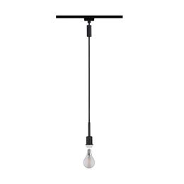 Paulmann Schienensystem-H&auml;ngeleuchte Urail, Schwarz, Metall, Kunststoff, 4.4x135x4.4 cm, Lampen & Leuchten, Innenbeleuchtung, Leuchten nach R&auml;umen, Wohnzimmerlampen