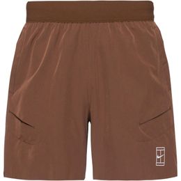 Nike Advantage Tennisshorts Herren - Gr&ouml;&szlig;e S - braun