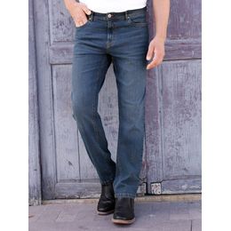 Bequeme Jeans Marco Donati, Herren, Gr. 62, Normalgr&ouml;&szlig;en, blau, stone, washed, 99% Baumwolle, 1% Elasthan, unifarben, lang, Jeans