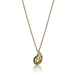 Collier AMELIA PARKER "AN012G", gold, Halsketten, Damen, 45+6cm, Edelstahl, L: 45 6, Collier