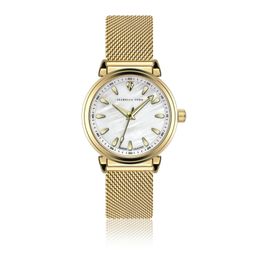 Quarzuhr ISABELLA FORD "FF7-B038G", gold, Armbanduhren, Damen, Quarzuhr