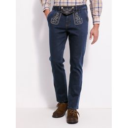 Bequeme Jeans CLASSIC, Herren, Gr. 46, Normalgr&ouml;&szlig;en, dunkelblau, 98% Baumwolle, 2% Elasthan, unifarben, lang, Jeans