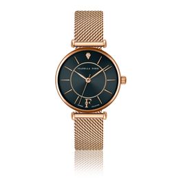 Quarzuhr ISABELLA FORD "FB8-B024R", rose gold, Armbanduhren, Damen, Quarzuhr