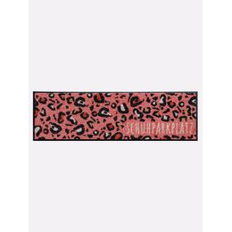 Fu&szlig;matte Salonloewe Gr. 2, altros&eacute;, bedruckt, B:30cm H:7mm L:100cm, Kunstfaser, Polyamid, Teppiche, Fu&szlig;matte