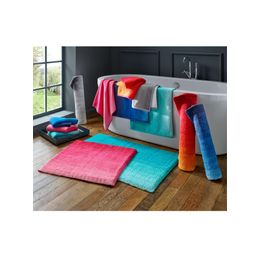 Badematte Dyckhoff Gr. 1, rot, (55cm x 65cm), 1 Stk., Badematten, Badematte