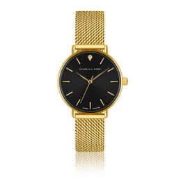 Quarzuhr ISABELLA FORD "FD3-B034G", gold, Armbanduhren, Damen, Quarzuhr