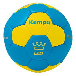 Handball Kempa "Handball Leo Kids", Kempablau, gelb, B&auml;lle, Kinder