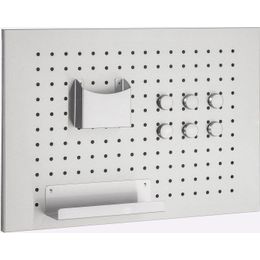 Wanddekoobjekt HEINE HOME, silberfarben, B:50cm H:34cm T:7cm, Wanddekoobjekte