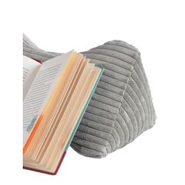 Nackenst&uuml;tzkissen Badenia, grau, B:40cm L:20cm, 100% Polyester, Kopfkissen