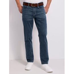 5-Pocket-Jeans CLASSIC, Herren, Gr. 46, Normalgr&ouml;&szlig;en, blau (dunkelblau), 98% Baumwolle, 2% Elasthan, unifarben, lang, Jeans 5-Pocket-Jeans