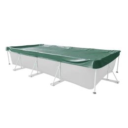 Abdeckplanen f&uuml;r Rechteckbecken Gr&uuml;n 800 x 400 cm