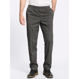 Br&uuml;hl Webhose BR&Uuml;HL, Herren, Gr. 31, Unterbauchgr&ouml;&szlig;en, schoko, kariert, 54% Baumwolle, 44% Polyester, 2% Elasthan, Hosen